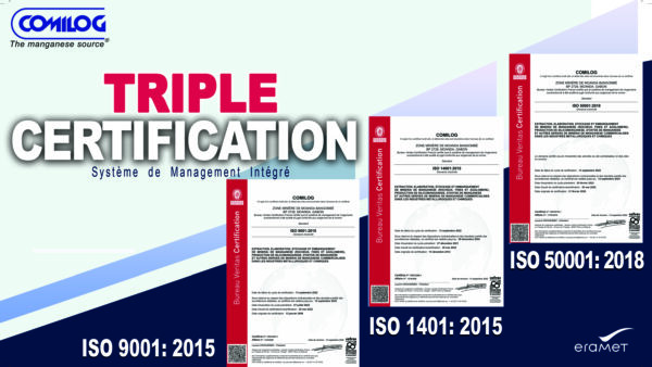 SMI: Comilog obtient sa triple certification - Comilog